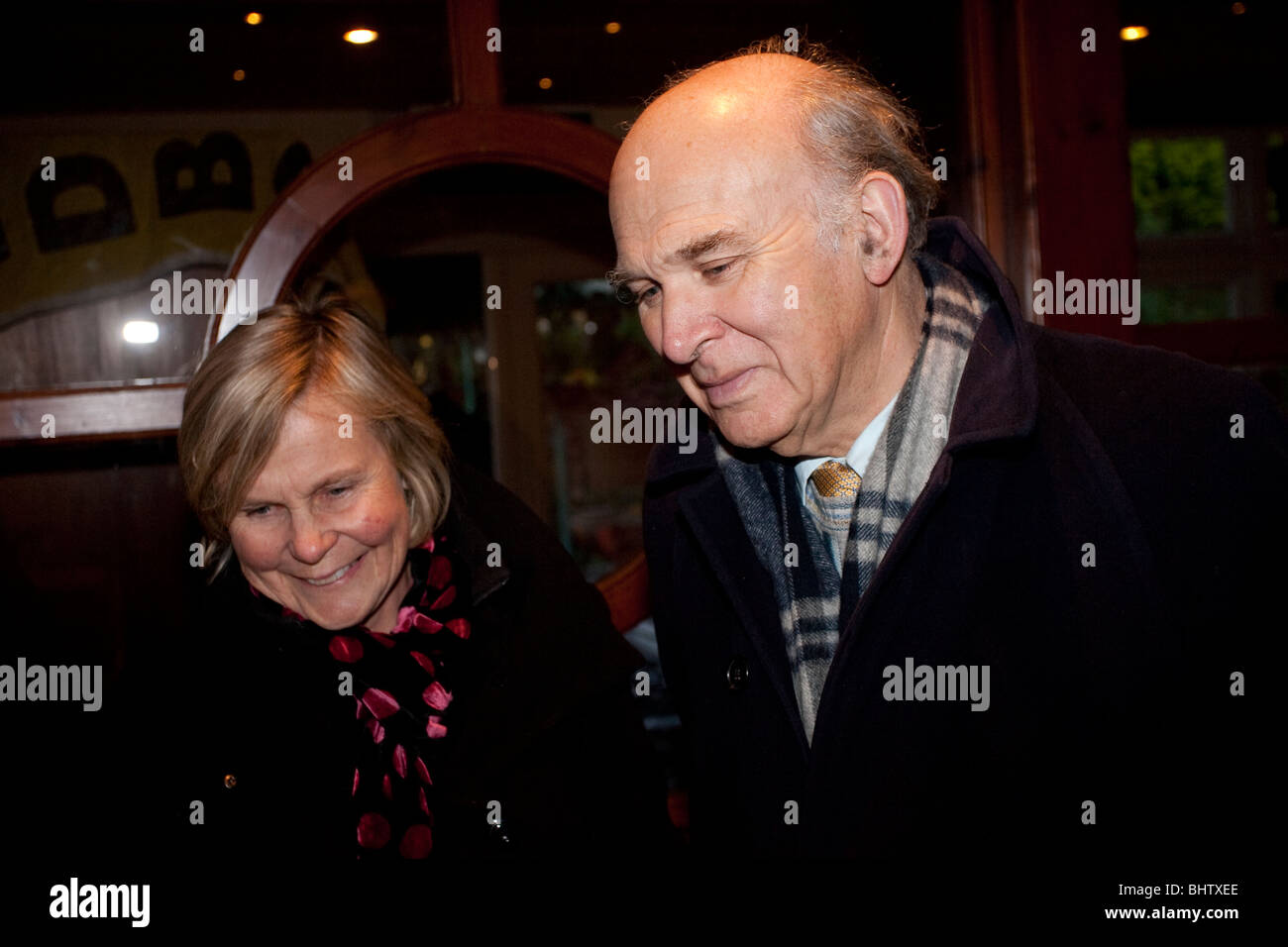 Vince cable and wife hi-res stock photography and images - Alamy