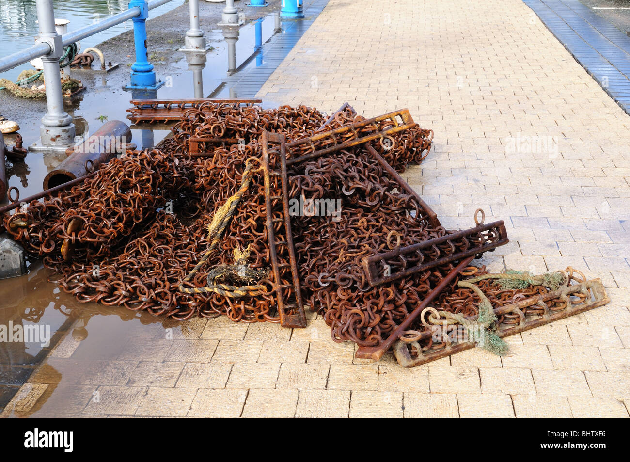 Scallop dredge hi-res stock photography and images - Alamy