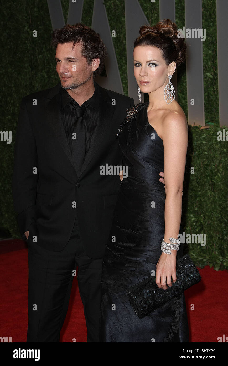 LEN WISEMAN KATE BECKINSALE 2009 VANITY FAIR OSCAR PARTY WEST HOLLYWOOD ...