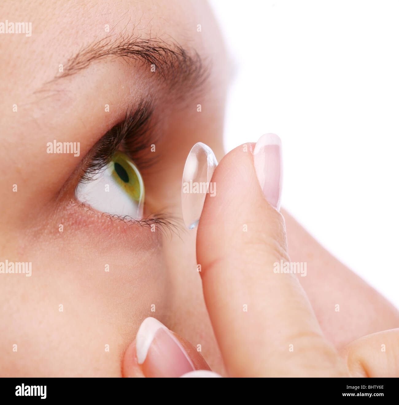 Eye with lens hi-res stock photography and images - Alamy