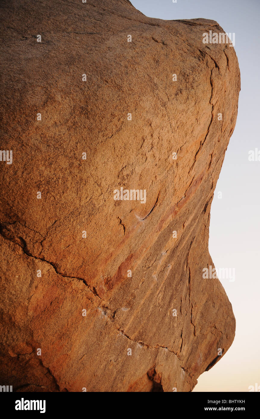 Beautiful red granite rock in Hampi India Stock Photo - Alamy