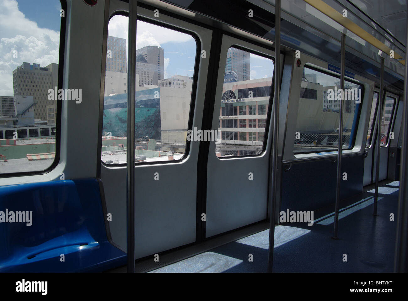 Metromover people mover miami downtown hi-res stock photography and ...