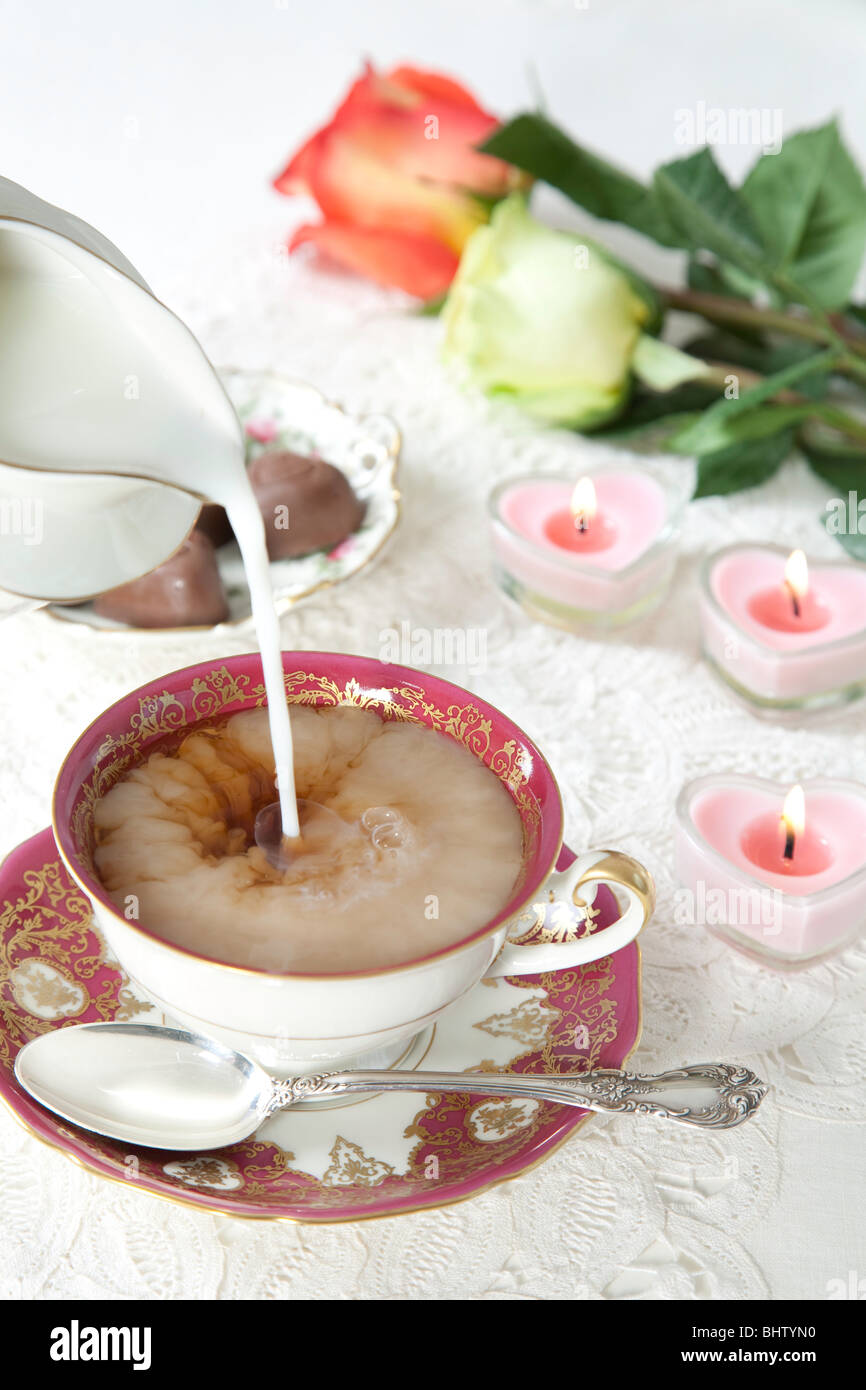 Milk tea hi-res stock photography and images - Alamy