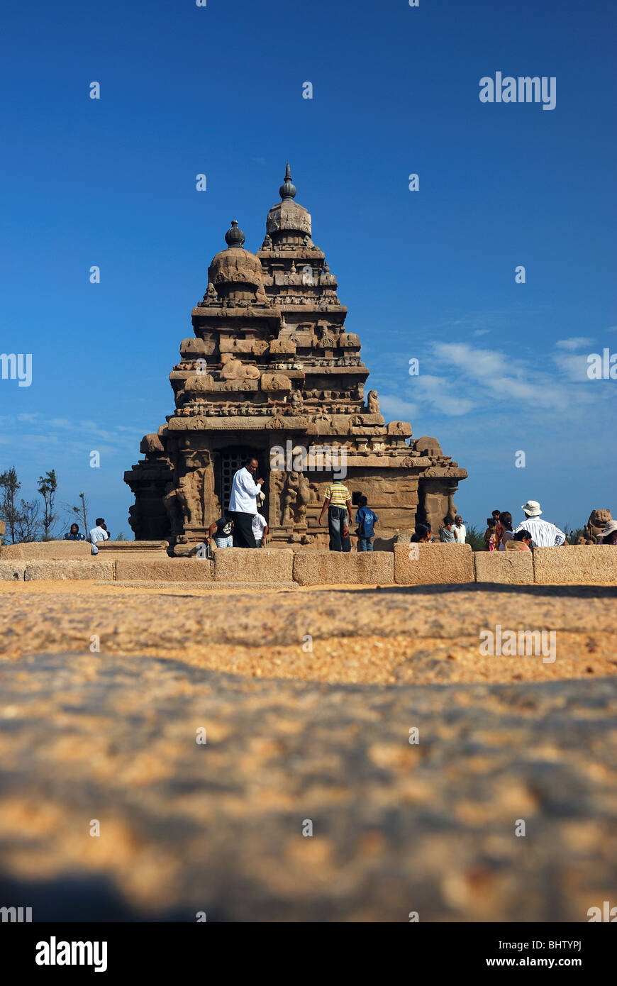 Hindu shore Temples in Mahabalipuram Tamilnadu India Stock Photo - Alamy