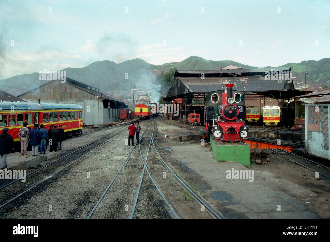 Peruvian steam locomotive hi-res stock photography and images - Alamy