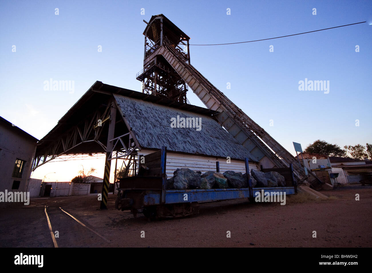Africa Mines Namibia Tsumeb Copper Mine Stock Photo - Alamy