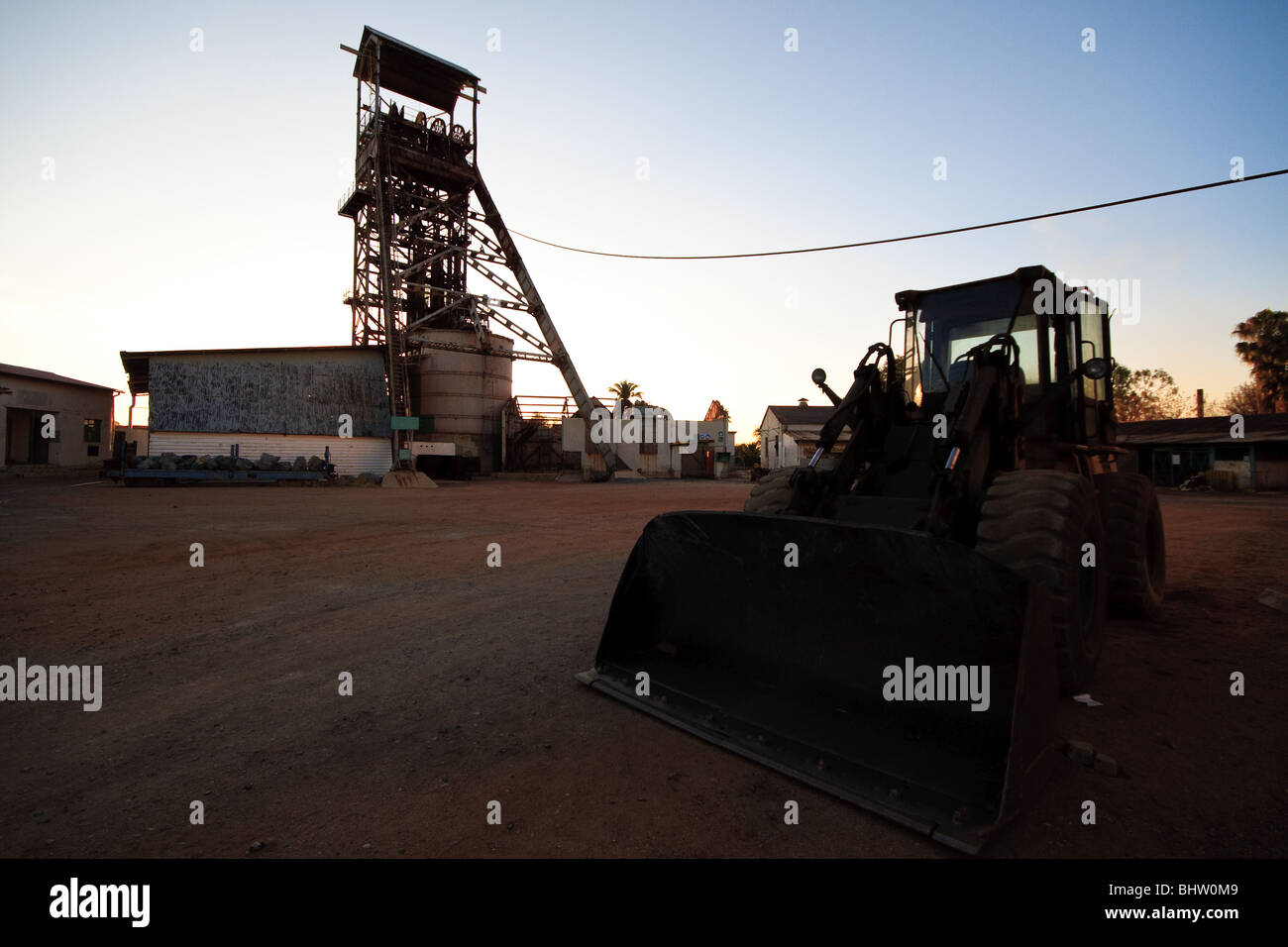 Africa Diggers Mines Namibia Tsumeb Copper Mine Stock Photo - Alamy