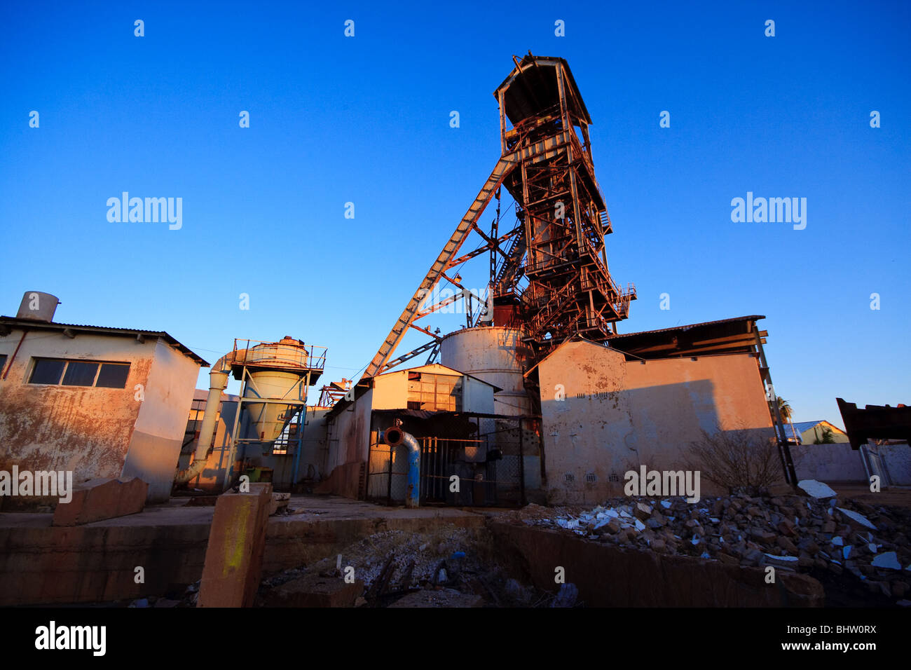 Africa Mines Namibia Tsumeb Copper Mine Stock Photo - Alamy