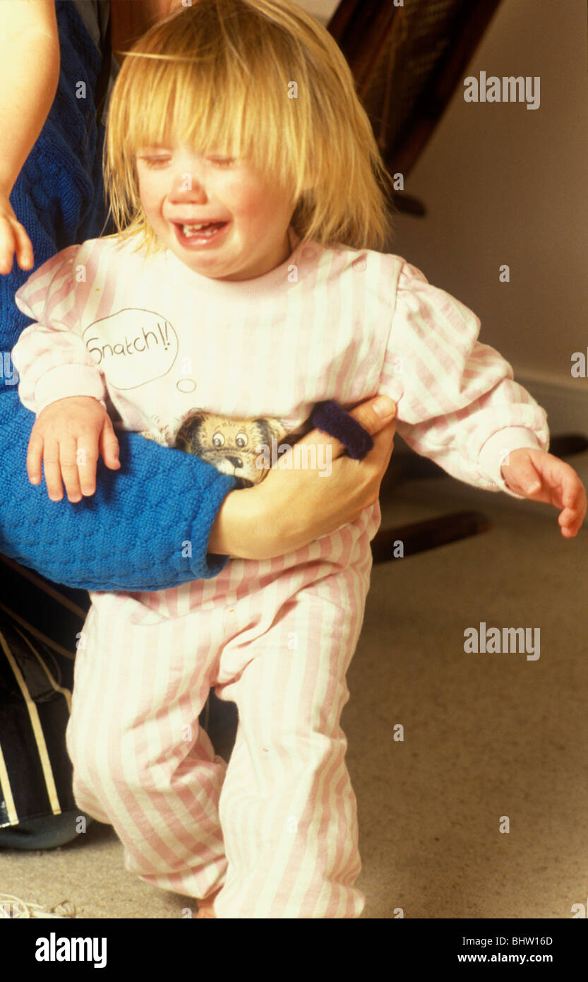 Unhappy child tantrum bad behaviour hi-res stock photography and images ...