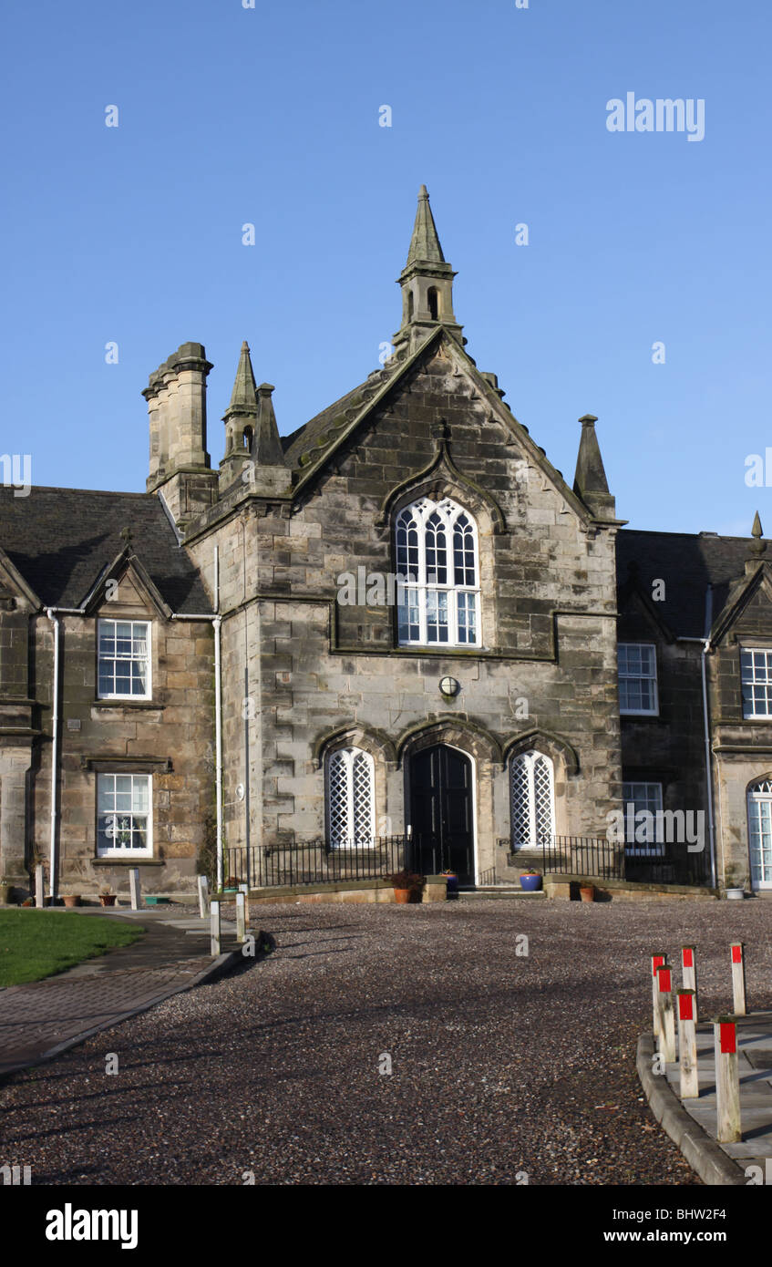 former Wood's hospital Upper Largo Fife Scotland December 2009 Stock ...