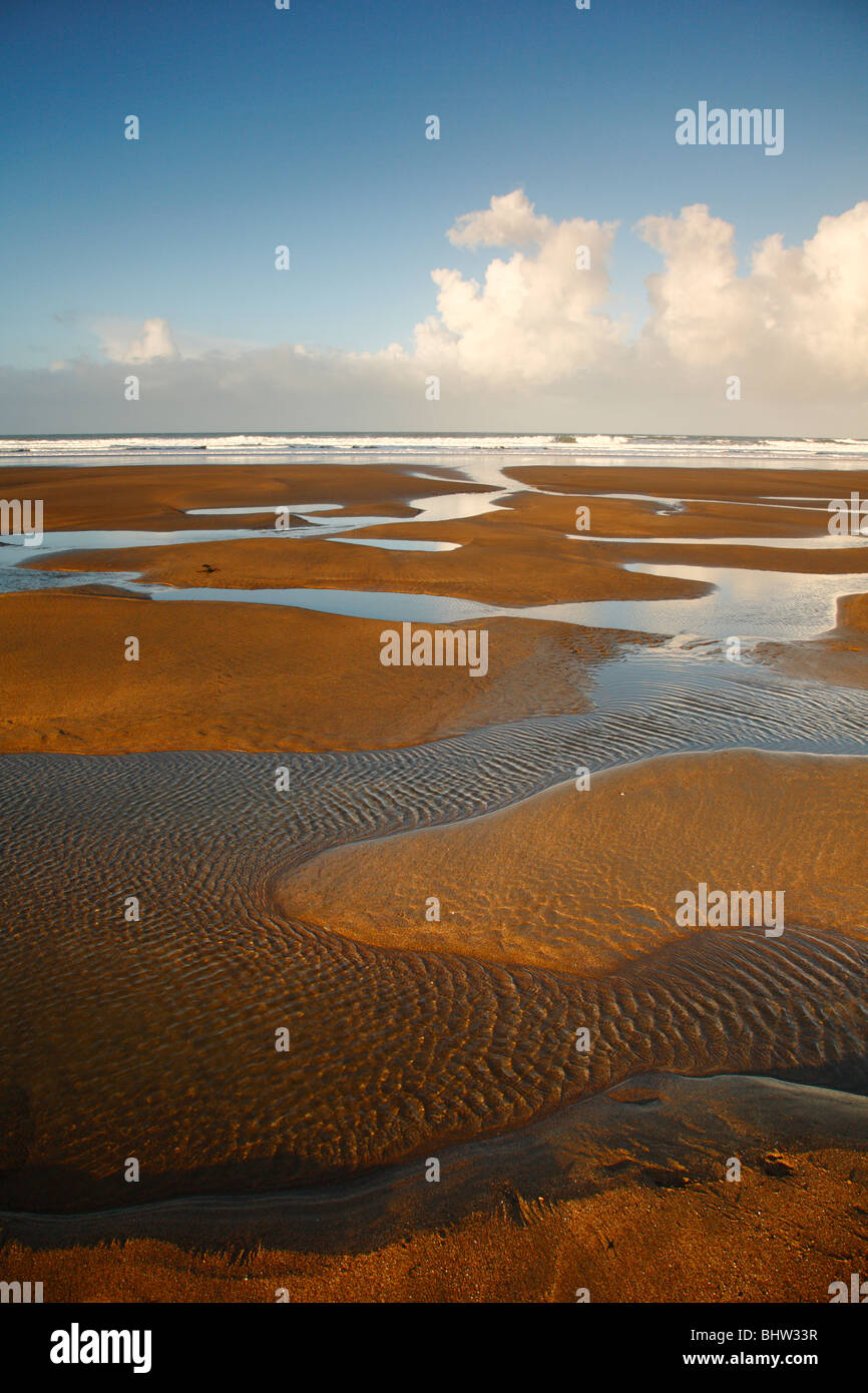 Rippling Beach pools Widemouth Bay,Cornwall,UK Stock Photo - Alamy