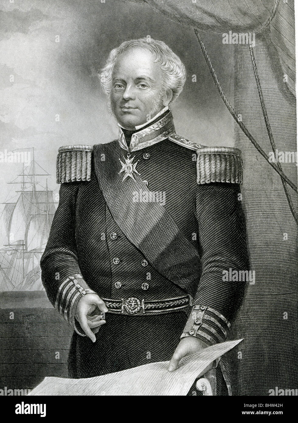 SIR JAMES WHITLEY DUNDAS - British admiral and a First Sea Lord (1785 ...