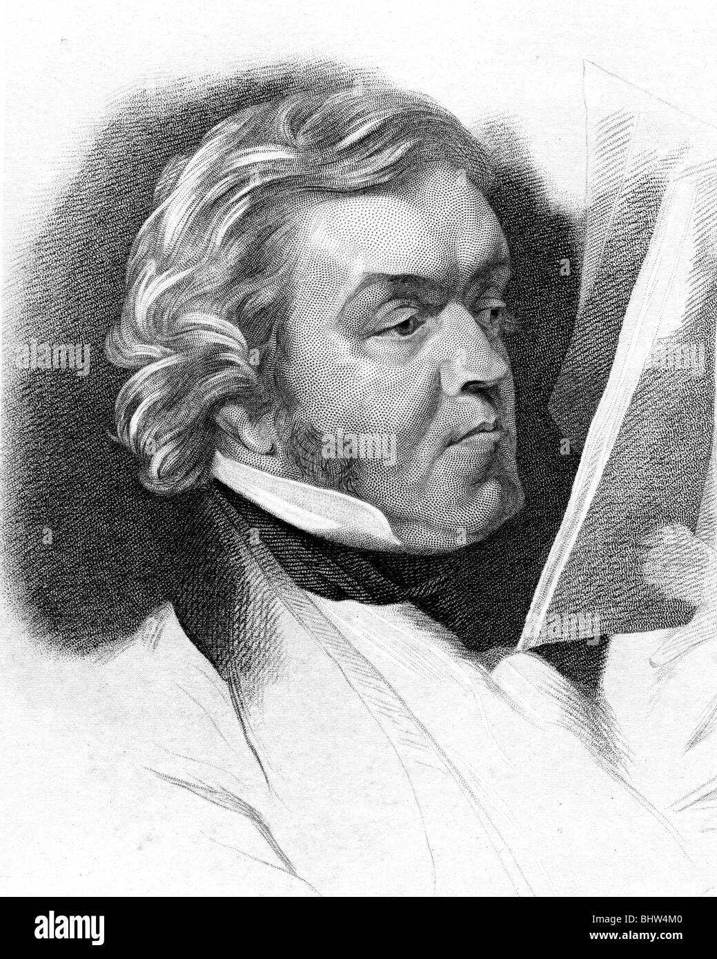 WILLIAM MAKEPEACE THACKERAY - English novelist (1811-63 Stock Photo - Alamy