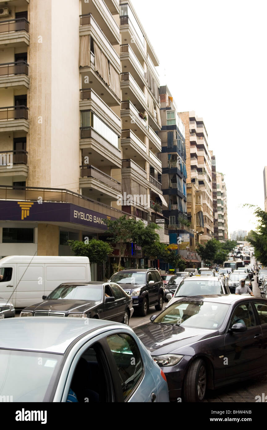 Beirut roads hi-res stock photography and images - Alamy