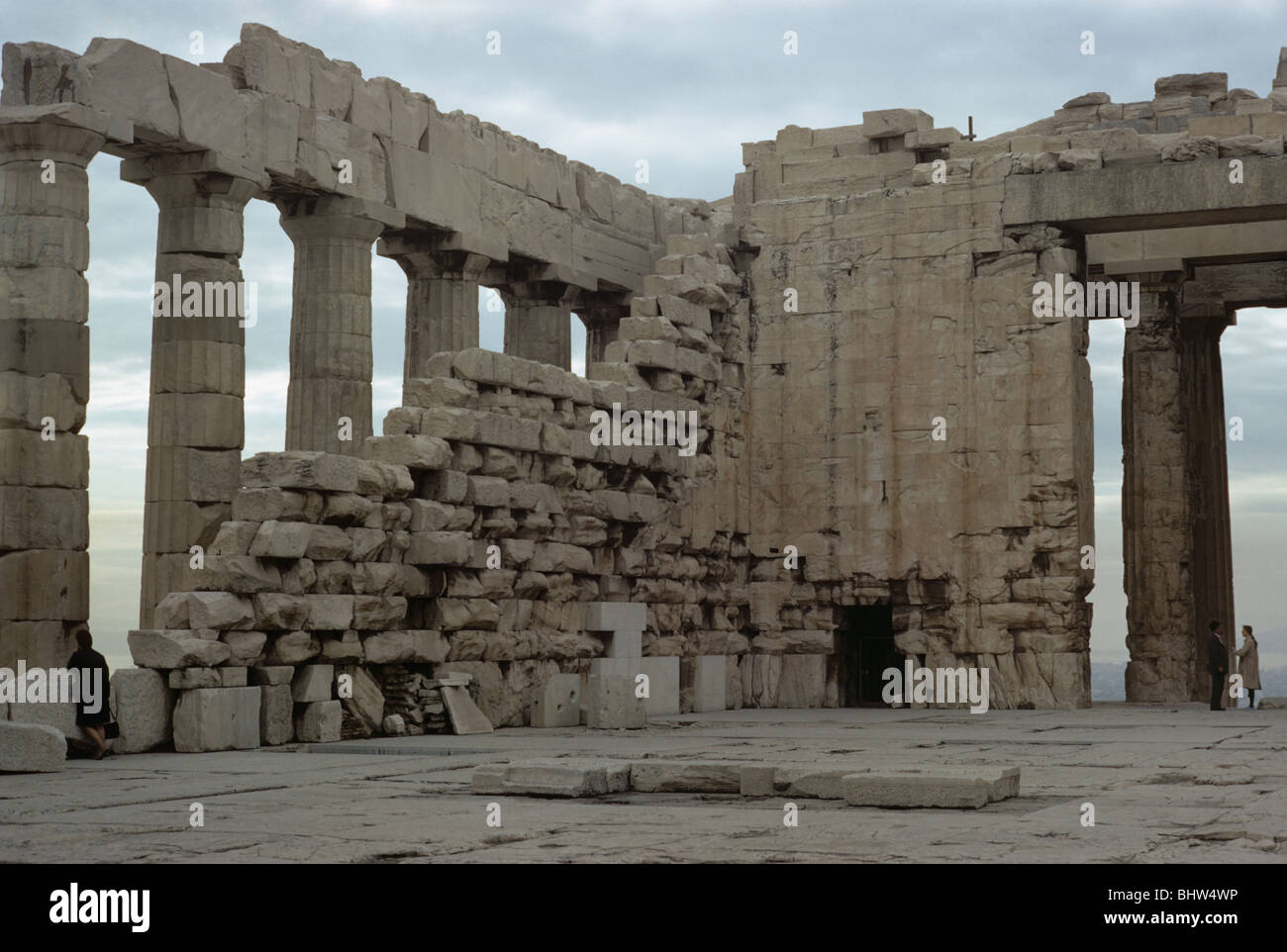 Interior athens parthenon hi-res stock photography and images - Alamy