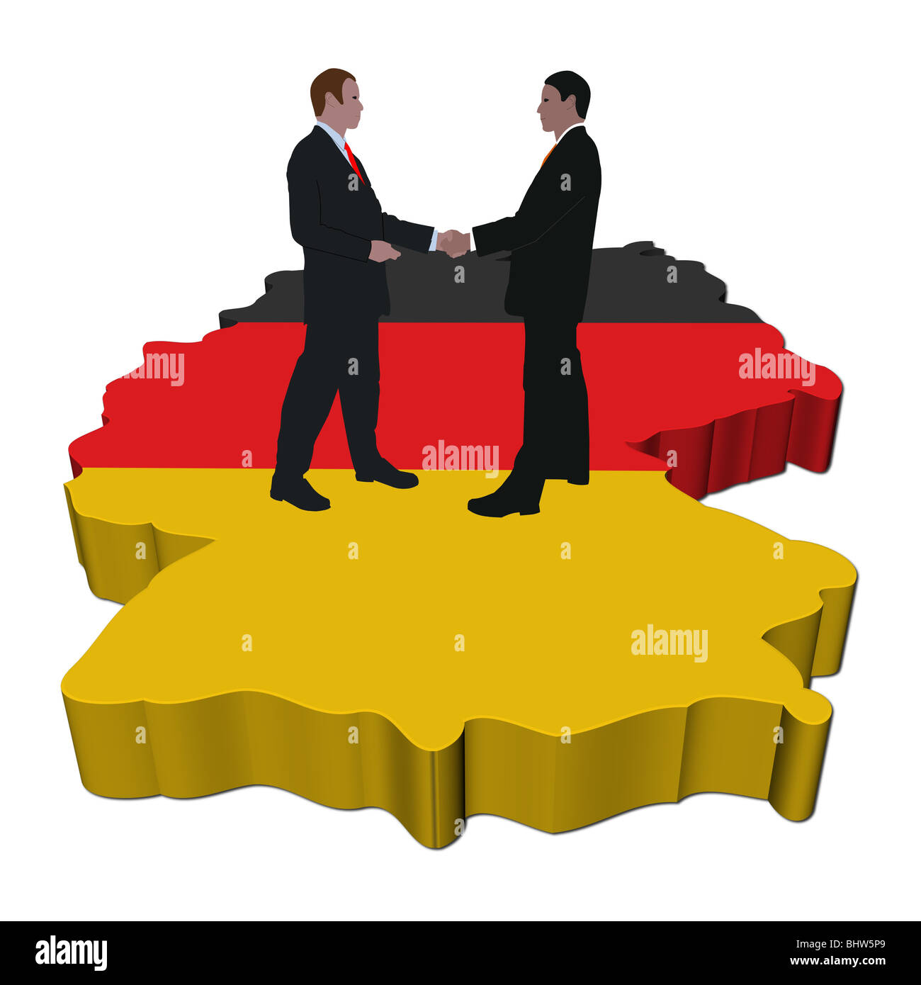 Germany people map hi-res stock photography and images - Alamy