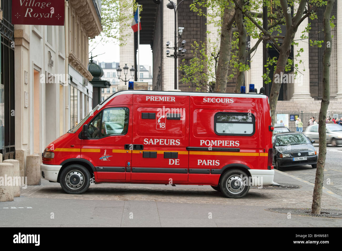 Fire engine van hi-res stock photography and images - Alamy