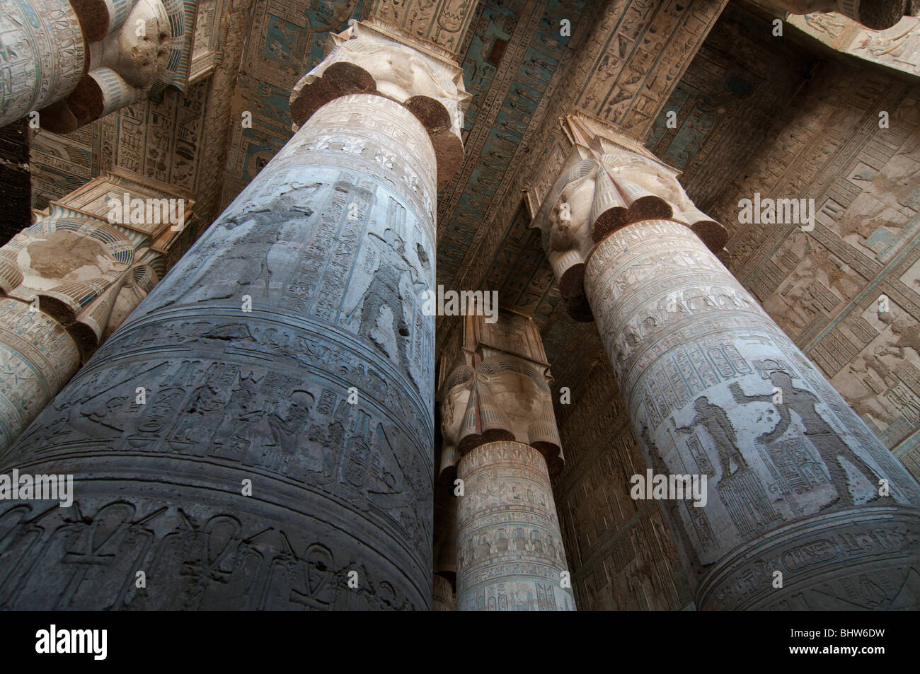 Dendera temple cleopatra hi-res stock photography and images - Alamy