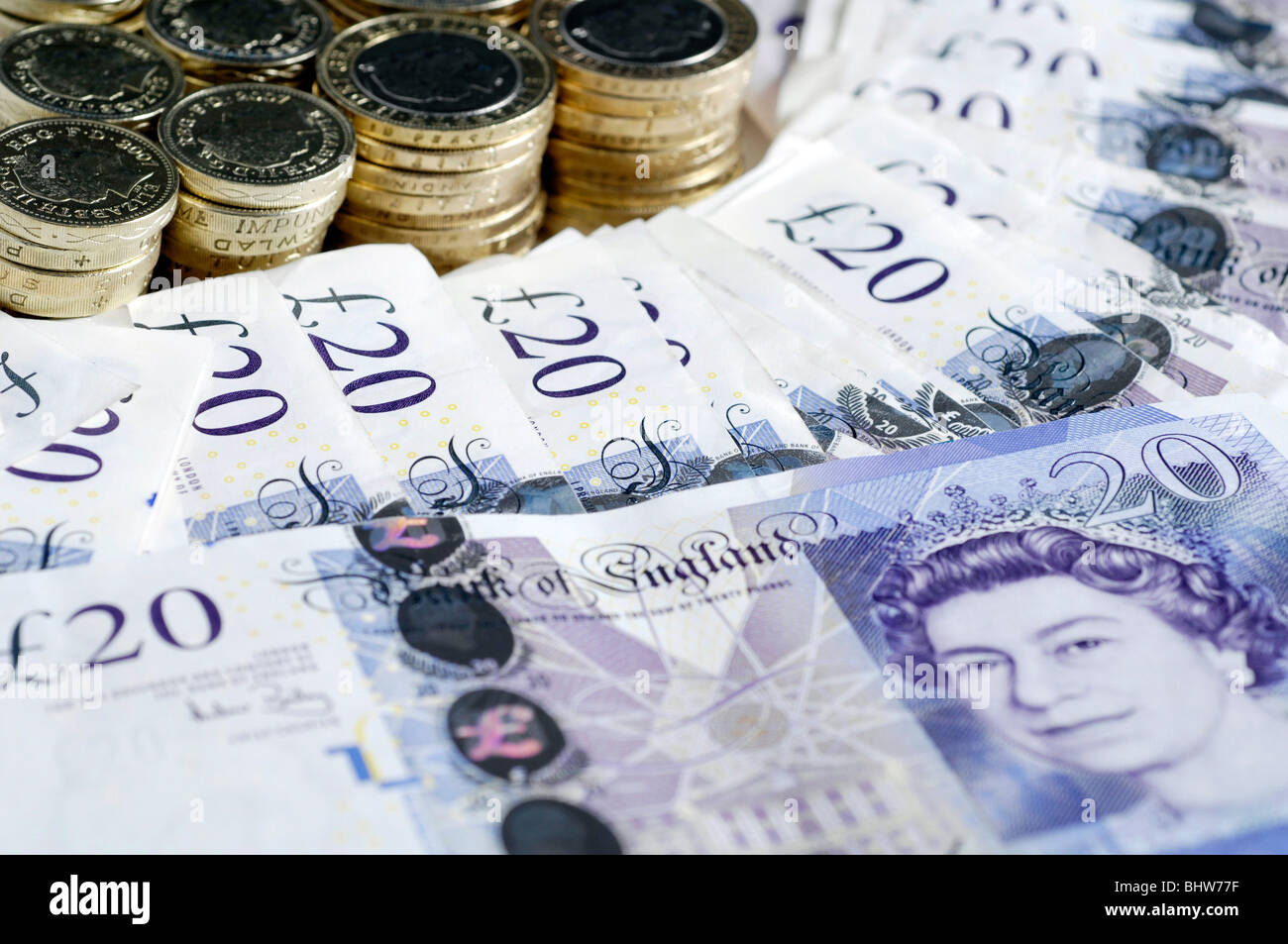 Bank notes pound loads hi-res stock photography and images - Alamy