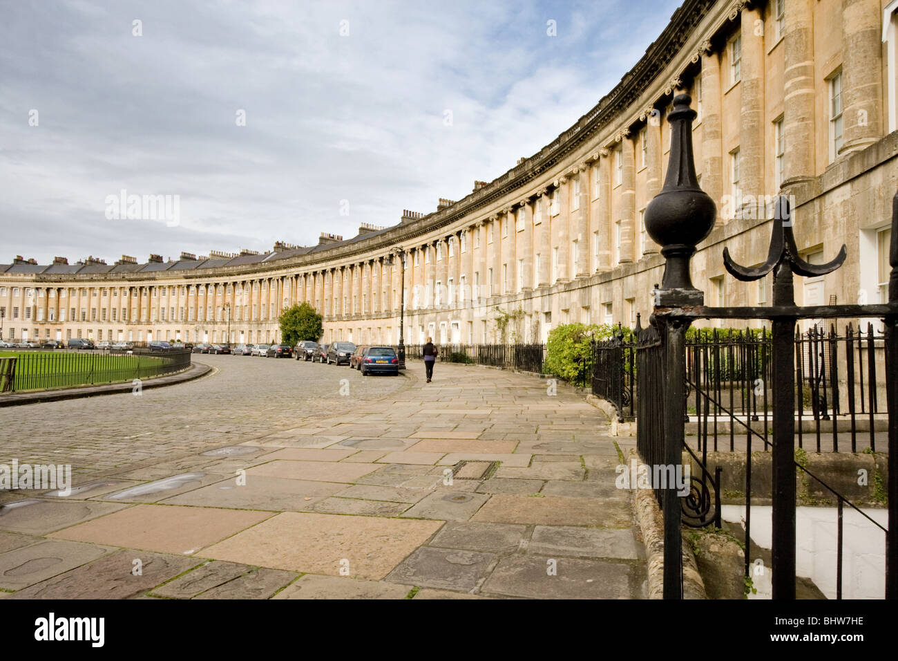 The Royal Crescent, Bath, Whiltshire Stock Photo - Alamy