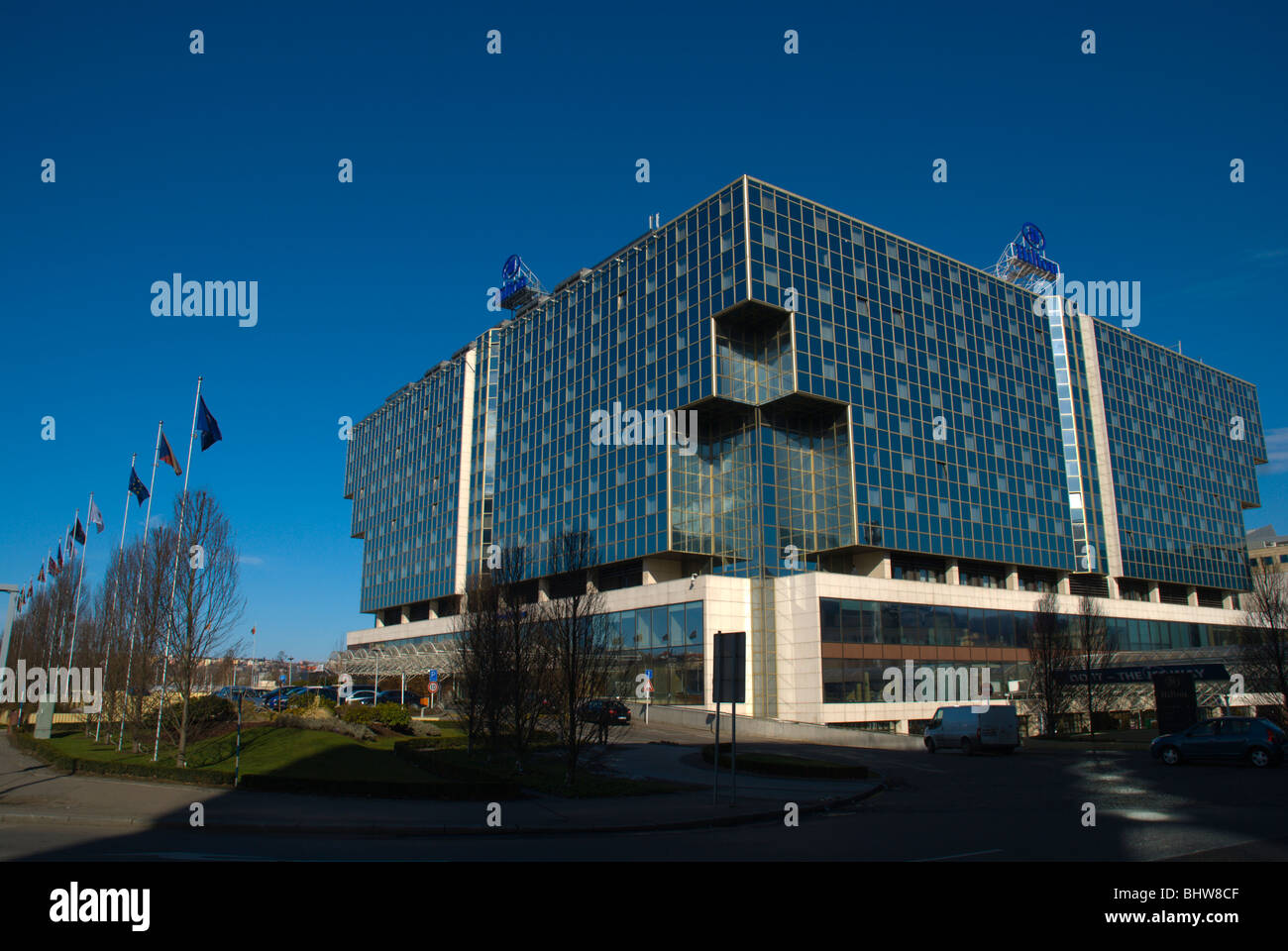 Hilton Hotel Karlin Prague Czech Republic Europe Stock Photo - Alamy