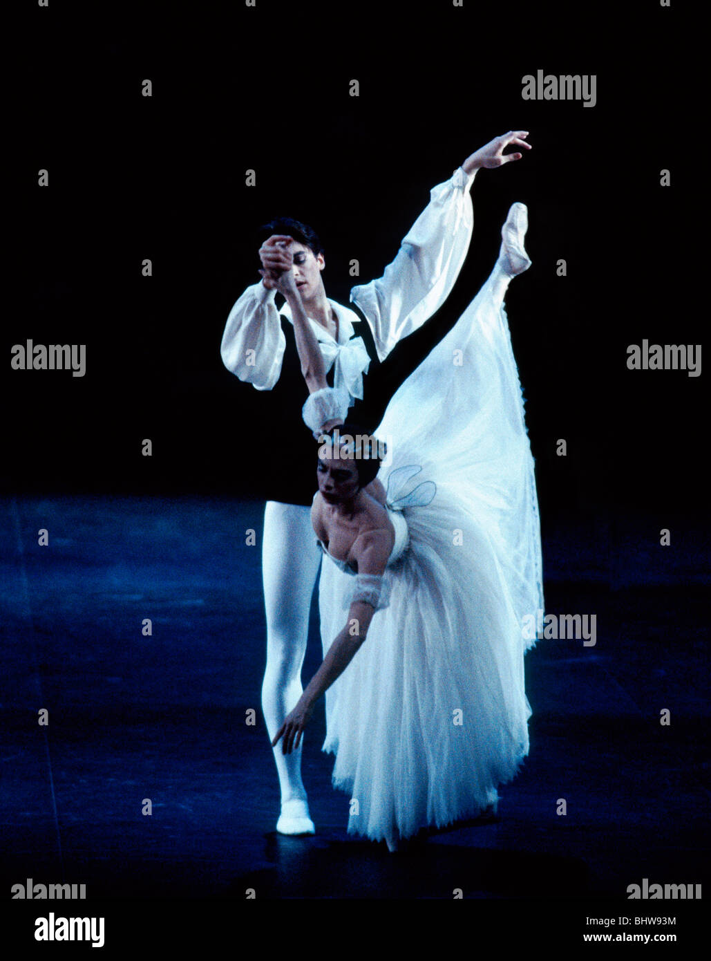 English National Ballet. Les Sylphides Stock Photo - Alamy