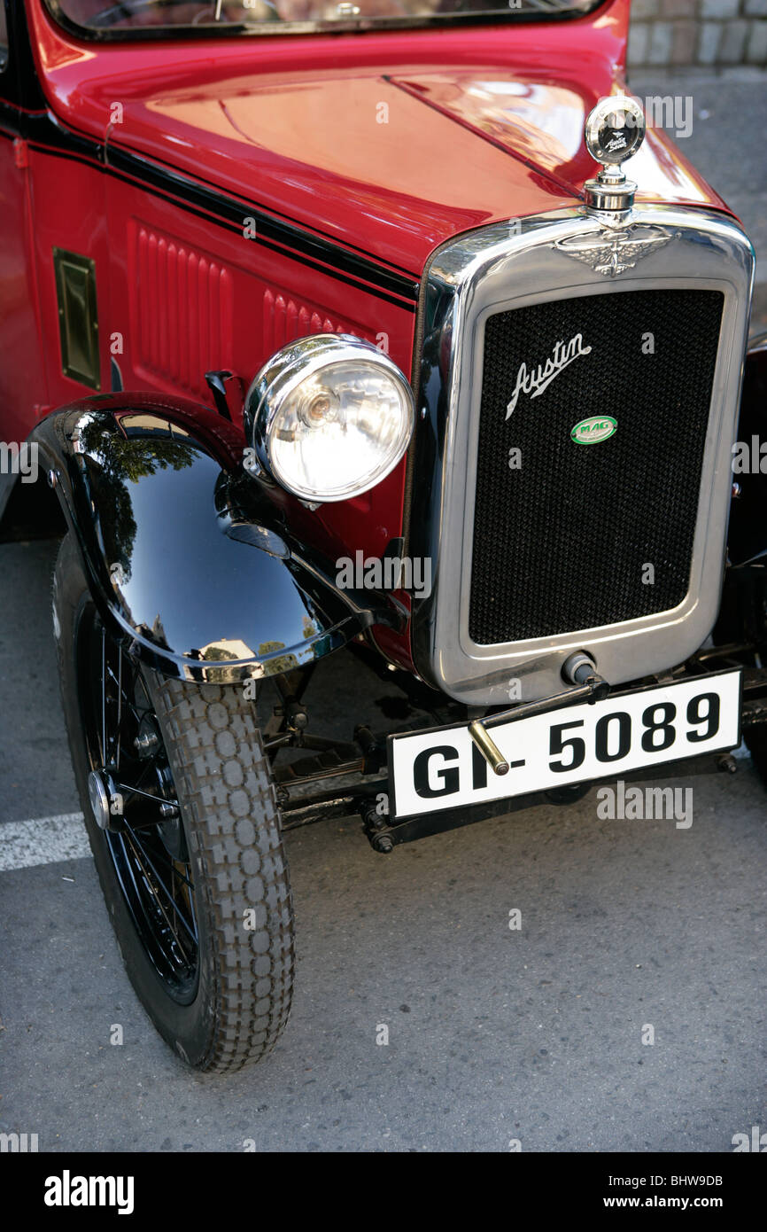 Front view of an Austin Seven Box Saloon 1933 Stock Photo - Alamy