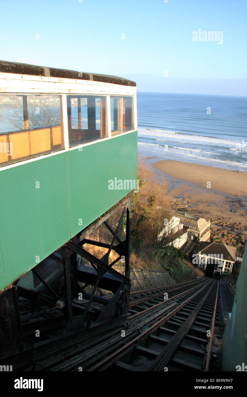 Scarborough funicular hi-res stock photography and images - Alamy