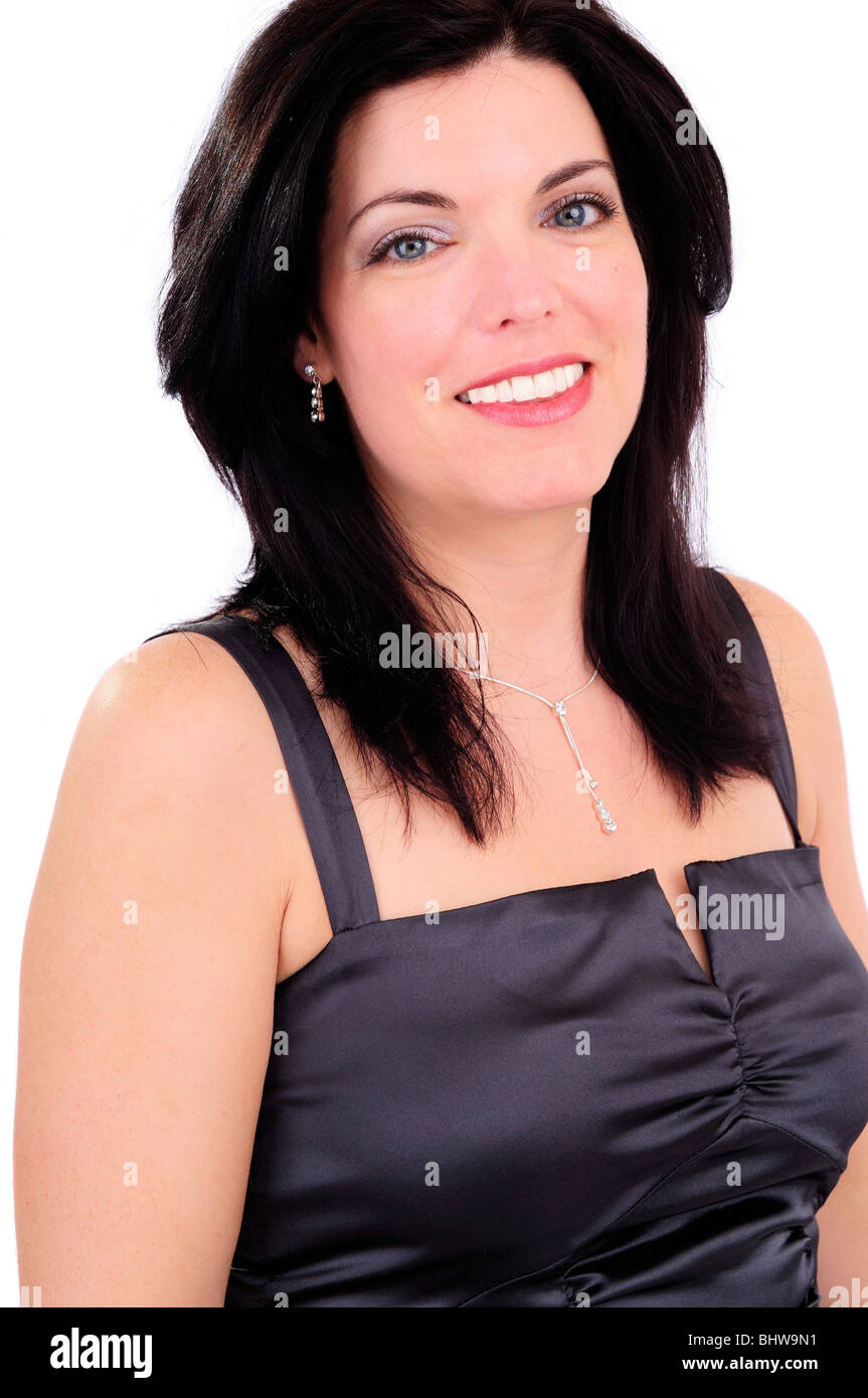 Person dressed in blue dress hi-res stock photography and images - Alamy