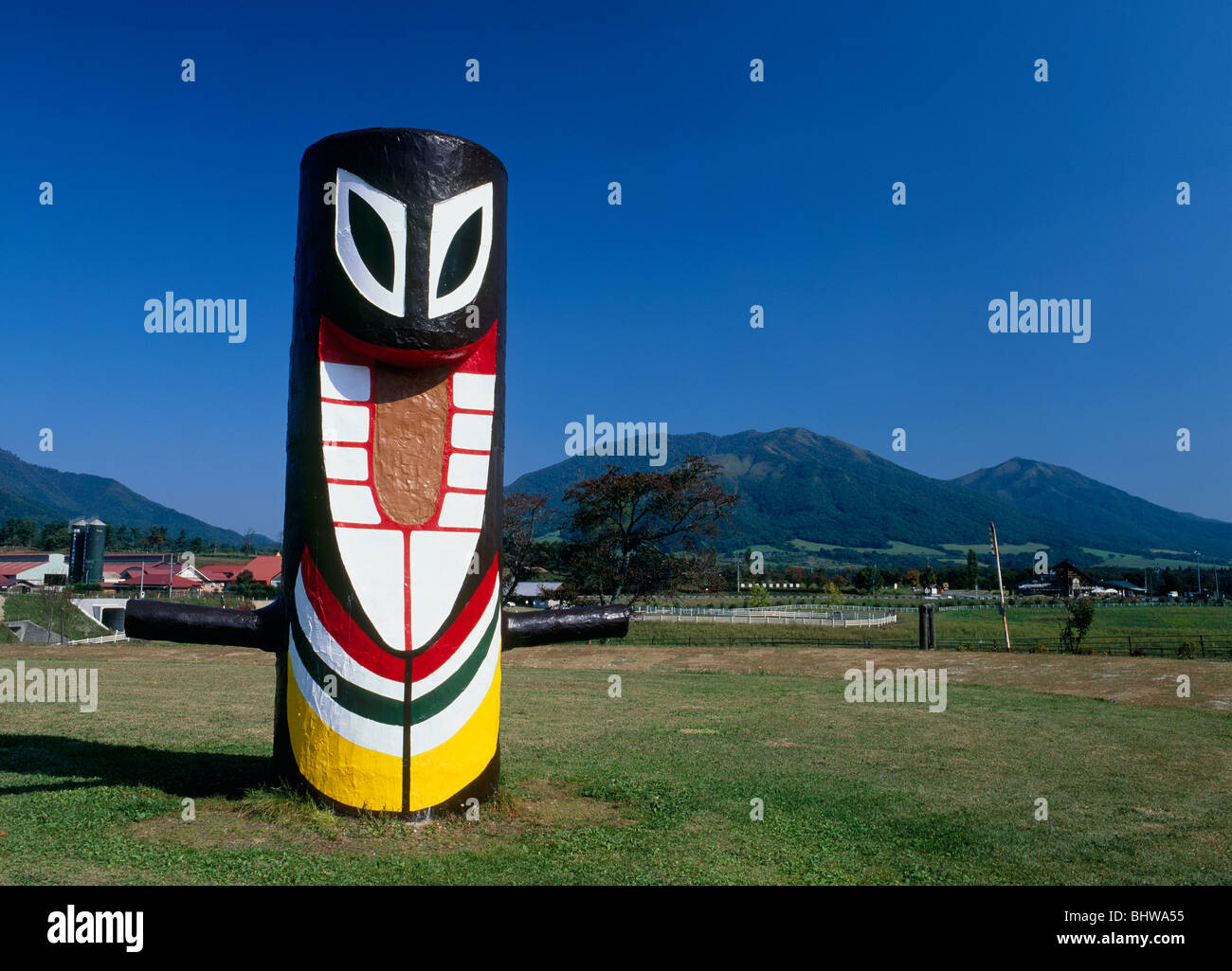 Statue of Suiton, Maniwa, Okayama, Japan Stock Photo - Alamy
