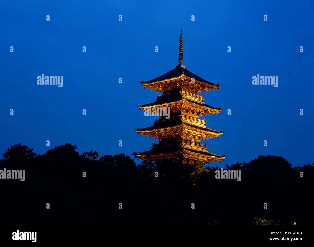 Five Story Pagoda of Bitchu Kokubunji Temple, Soja, Okayama, Japan ...