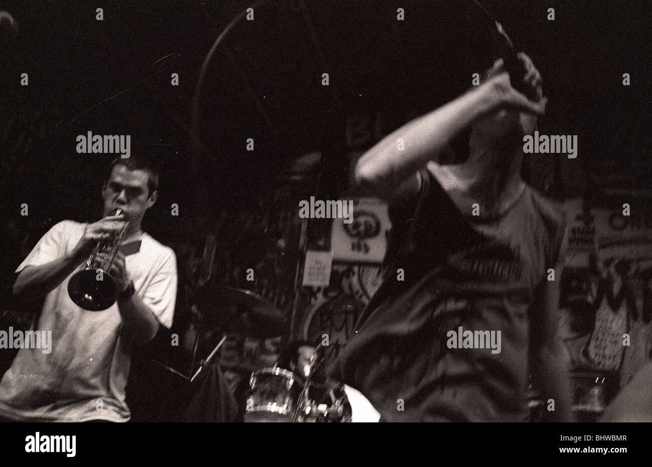 The Punk Ska Band Citizen Fish performs at Gilman Street all ages club ...