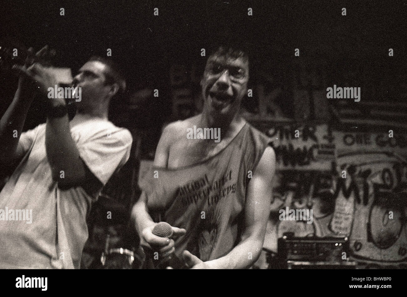 The Punk Ska Band Citizen Fish performs at Gilman Street all ages club ...