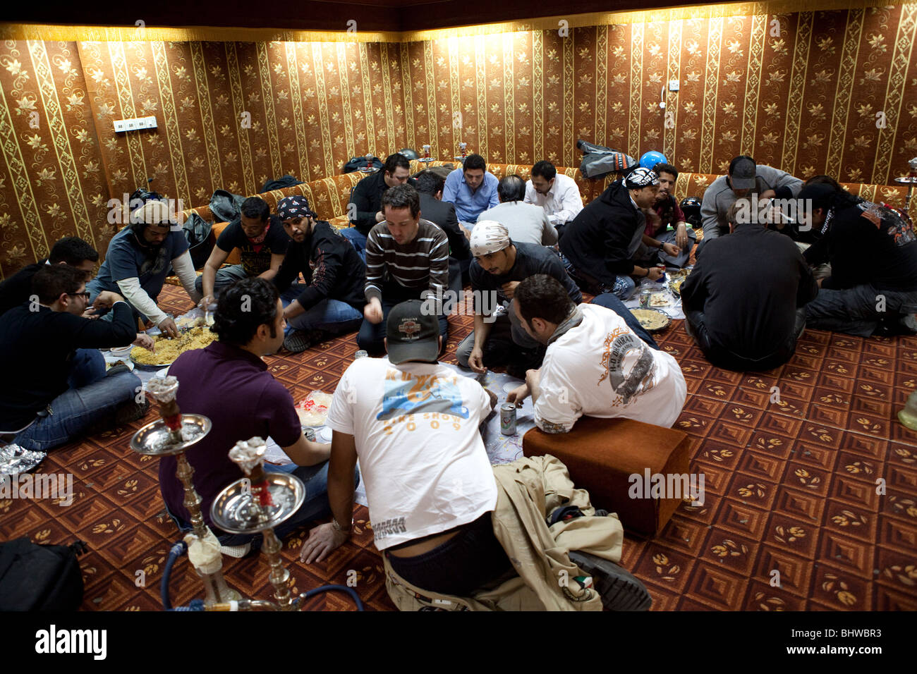 Harley Davidson bikers Riyadh Saudi Arabia Arabian Stock Photo - Alamy