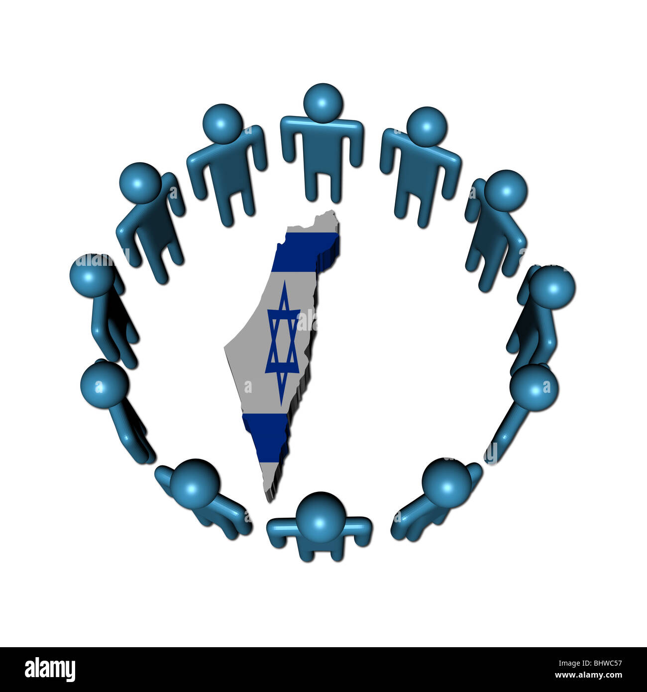 The israeli people Cut Out Stock Images & Pictures - Alamy