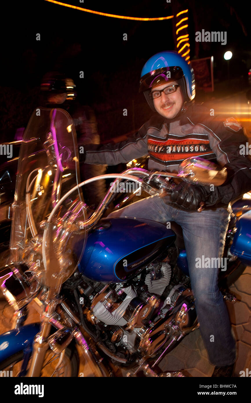 Harley Davidson bikers Riyadh Saudi Arabia Arabian Stock Photo - Alamy
