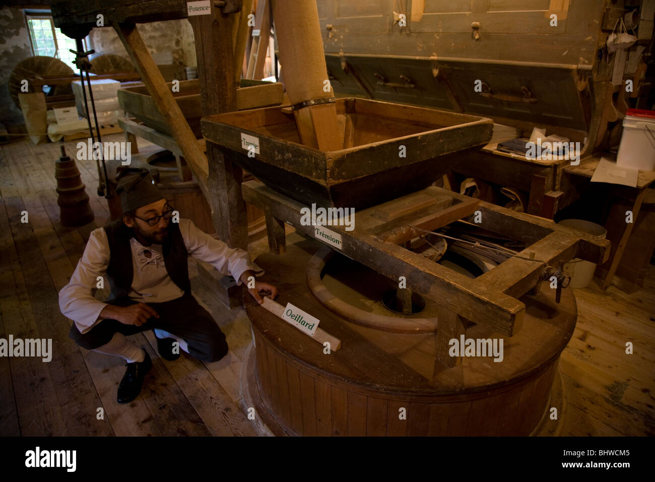 A restored 1840s mill is a featured attraction at Seigneurie des ...