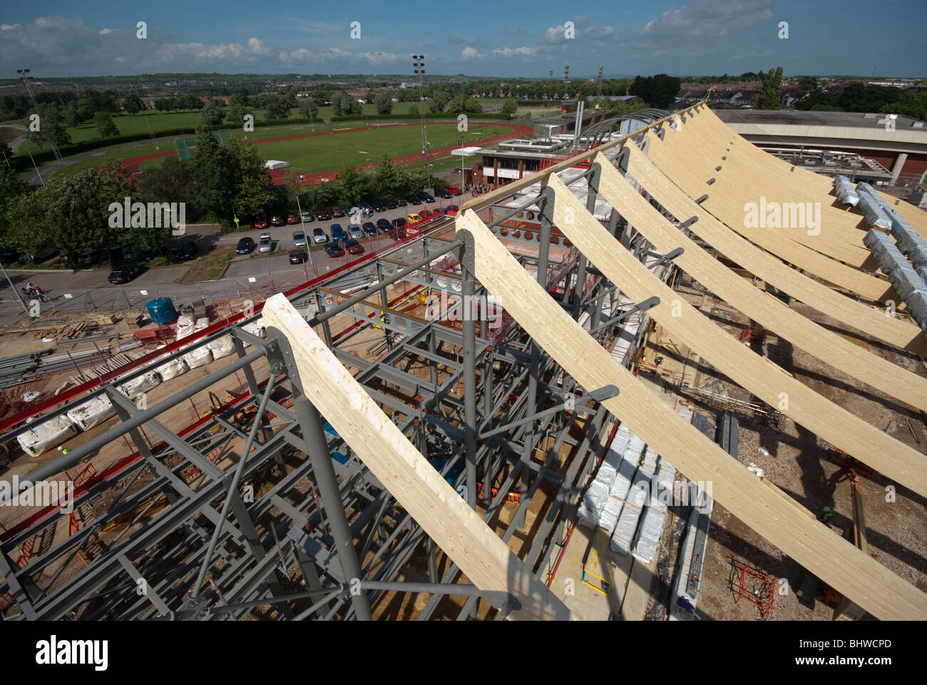 Curved structures on roof building hi-res stock photography and images ...