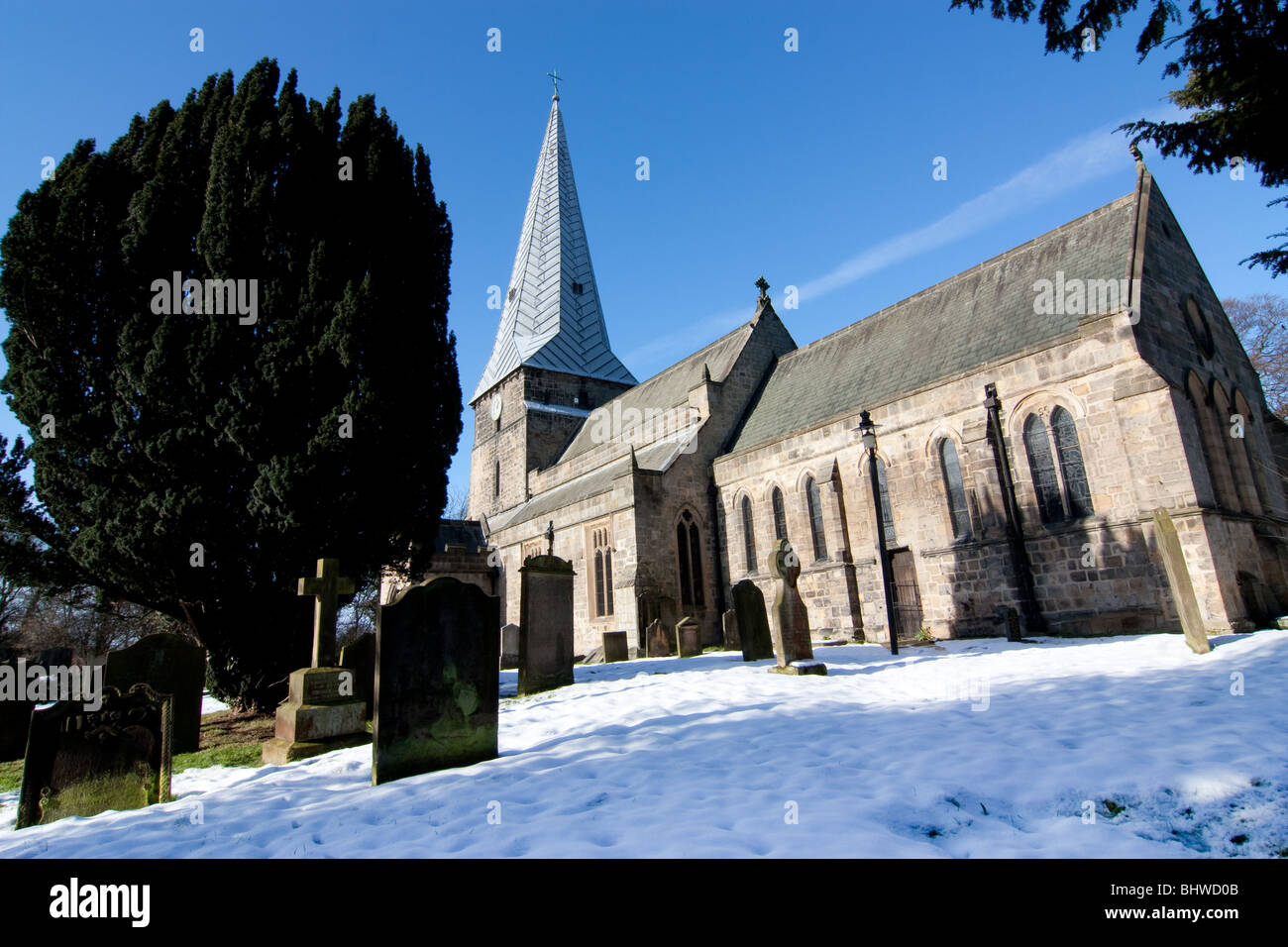 Holy cross church ryton hi-res stock photography and images - Alamy