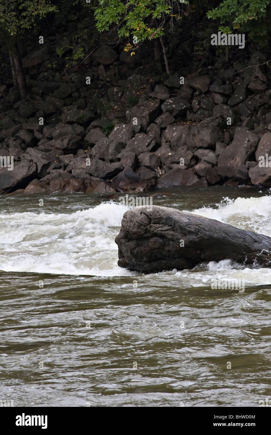 Vertical overhead view fall river hi-res stock photography and images ...