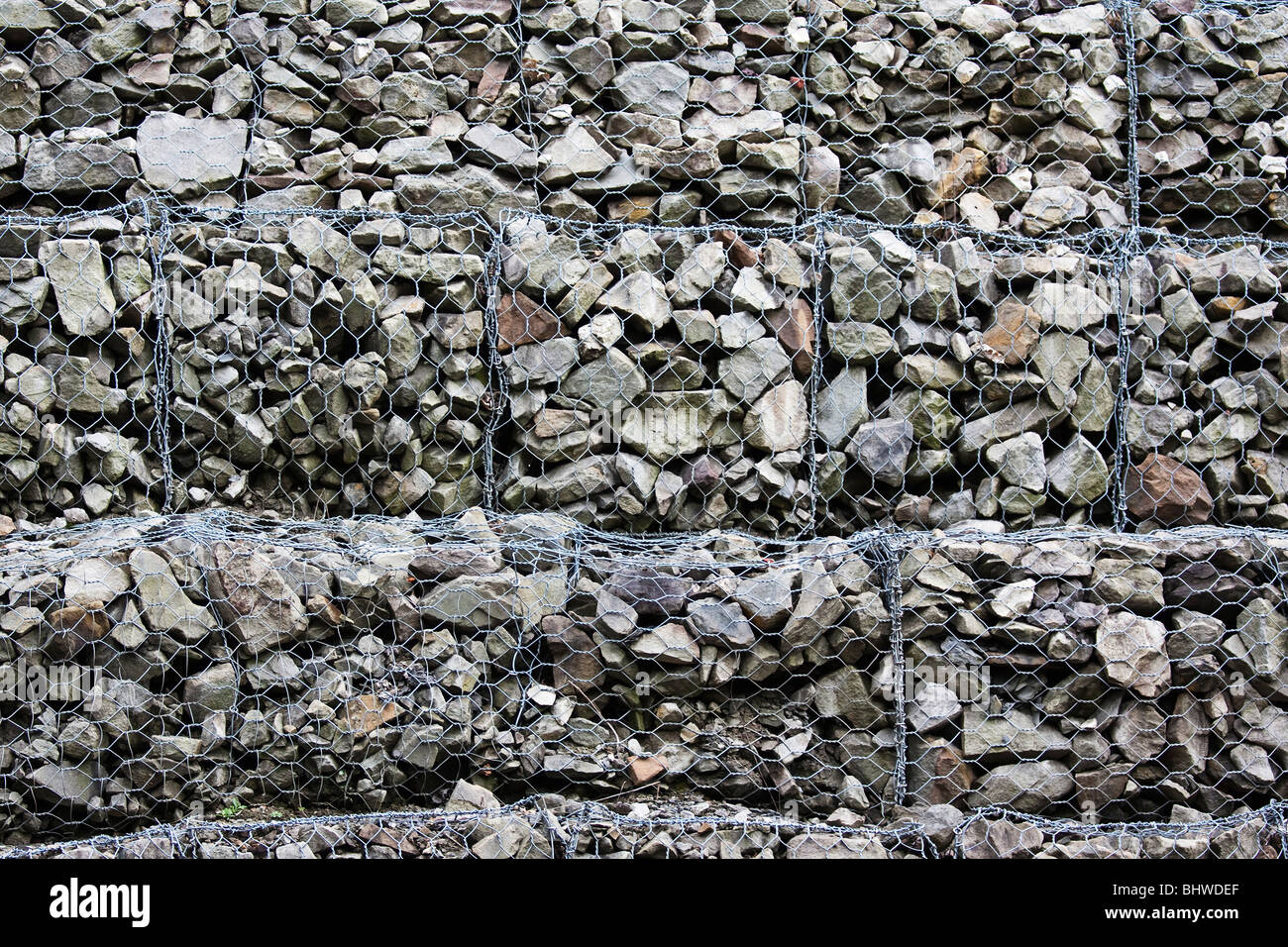 Gabion wall slope hi-res stock photography and images - Alamy