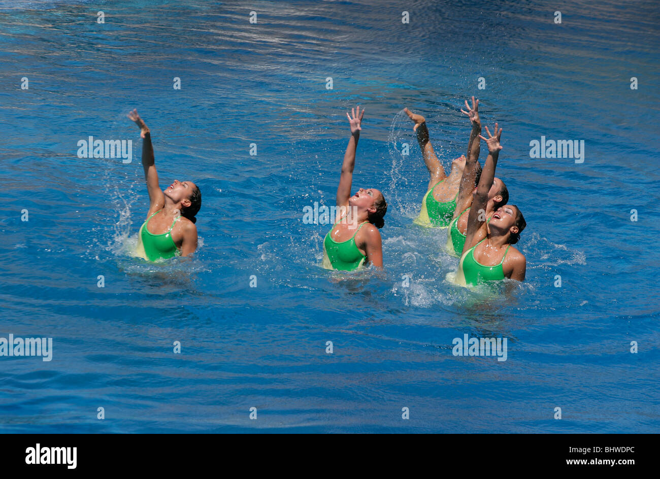 Synchronized swim hi-res stock photography and images - Alamy