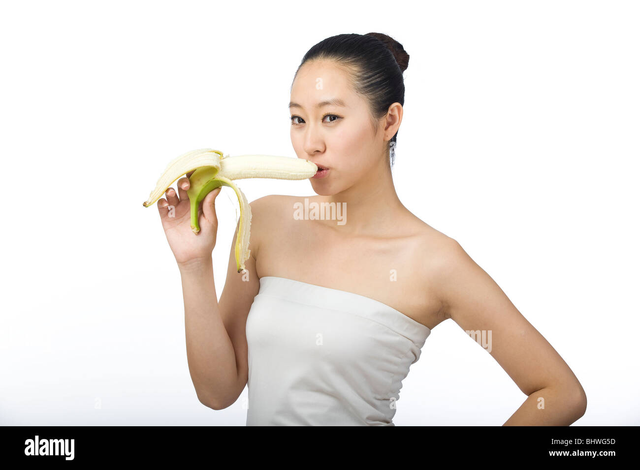 Woman in leisure time Stock Photo - Alamy