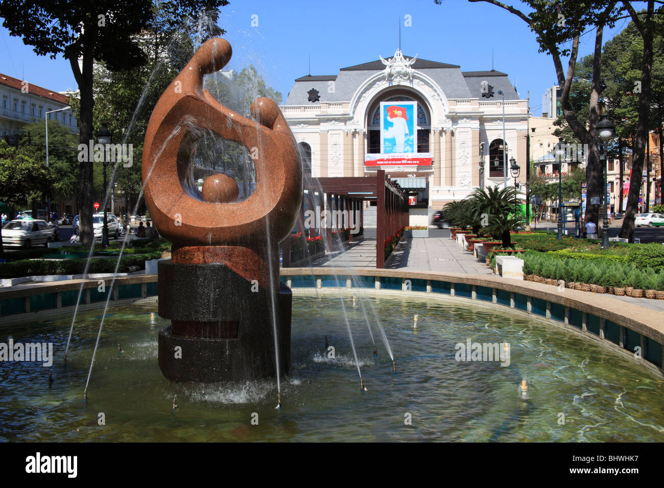 Opera House in Saigon, Vietnam Stock Photo - Alamy