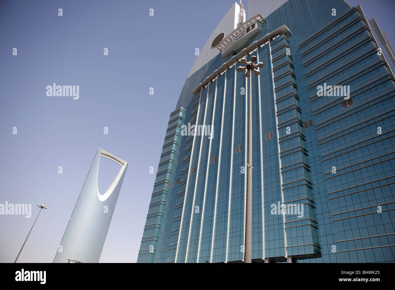 Modern architecture Riyadh Saudi Arabia Arabian Stock Photo - Alamy
