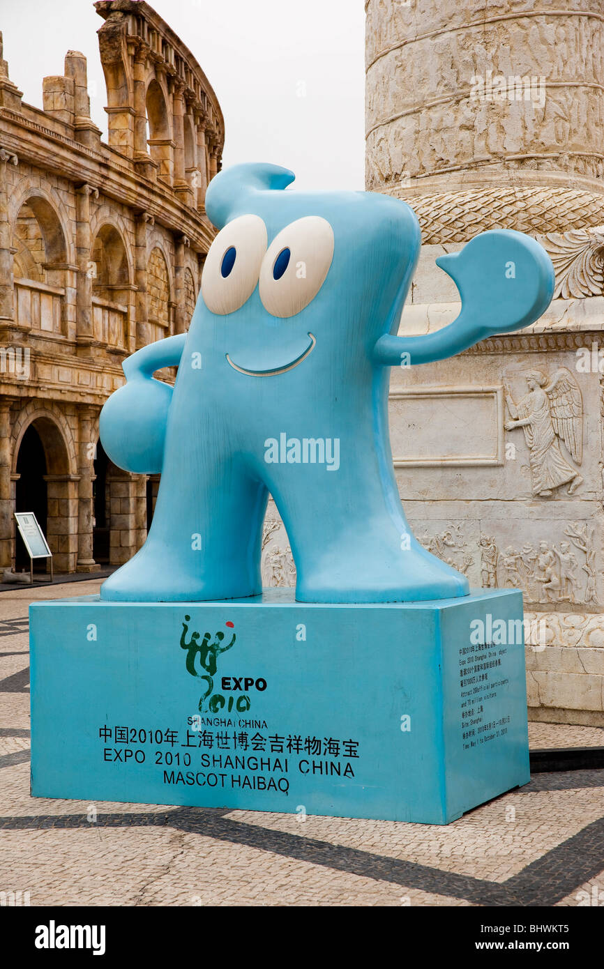 shanghai world expo mascot haibao Stock Photo - Alamy