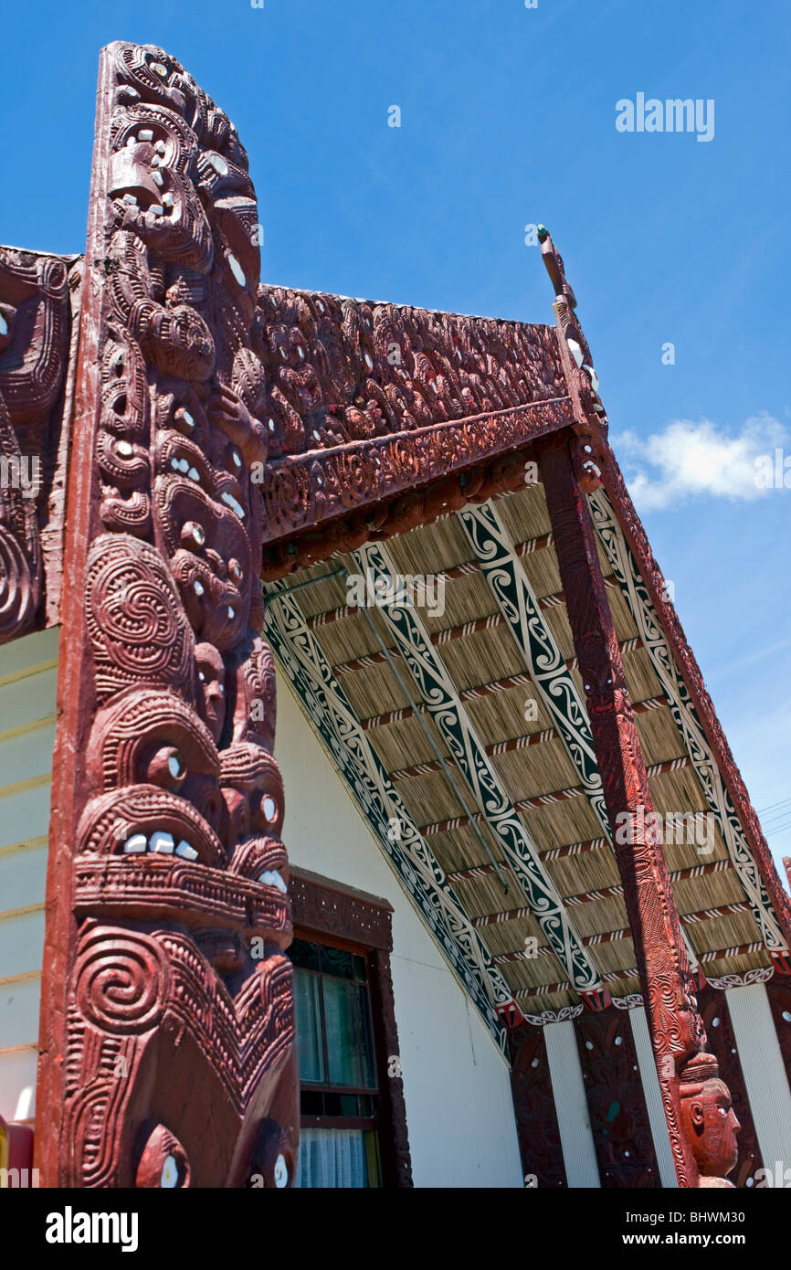 Wahiao Meeting House, Whakarewarewa Thermal Village, Rotorua, New ...