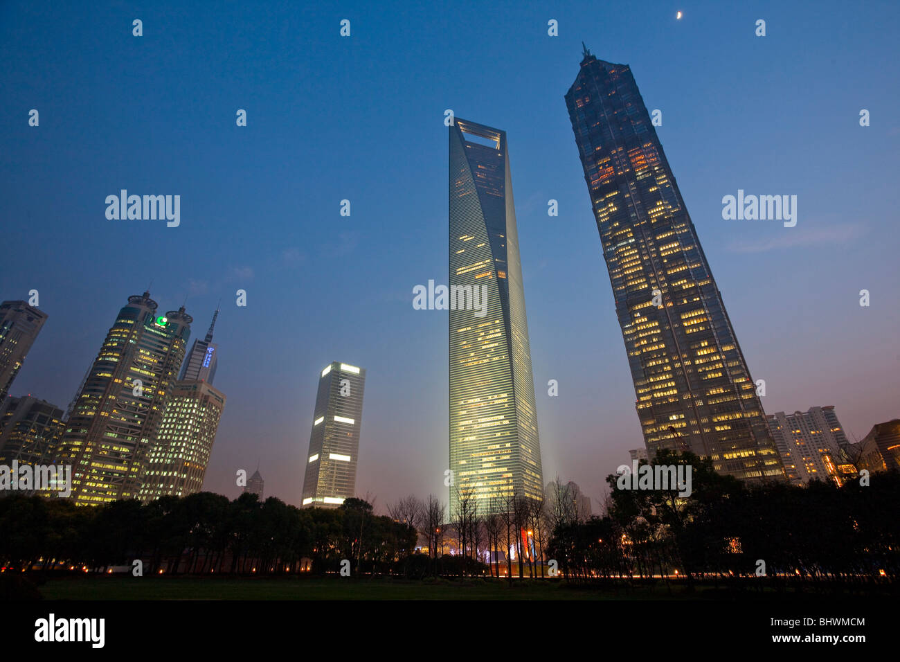 Shanghai lujiazui green center hi-res stock photography and images - Alamy