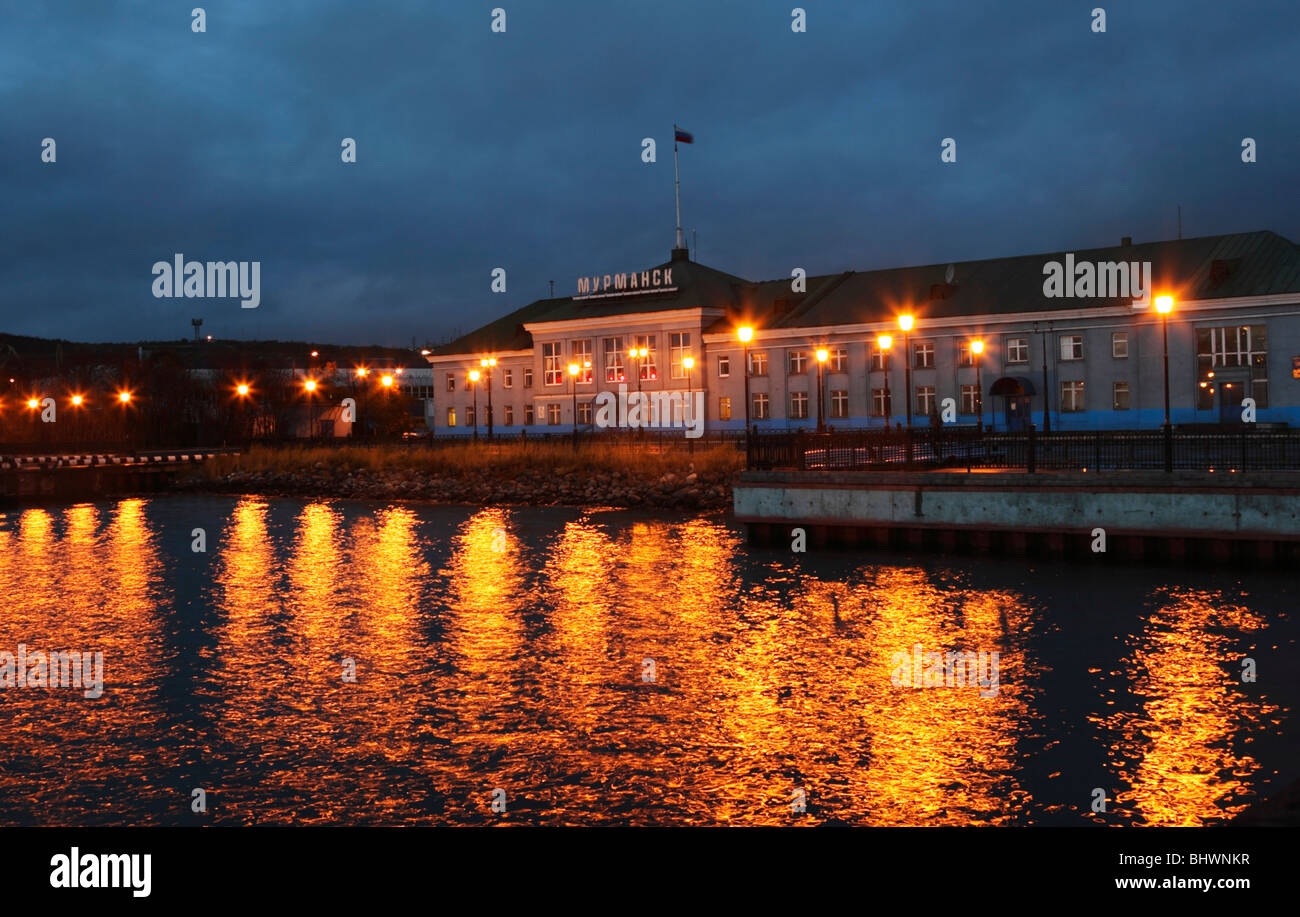The port of murmansk russia hi-res stock photography and images - Alamy