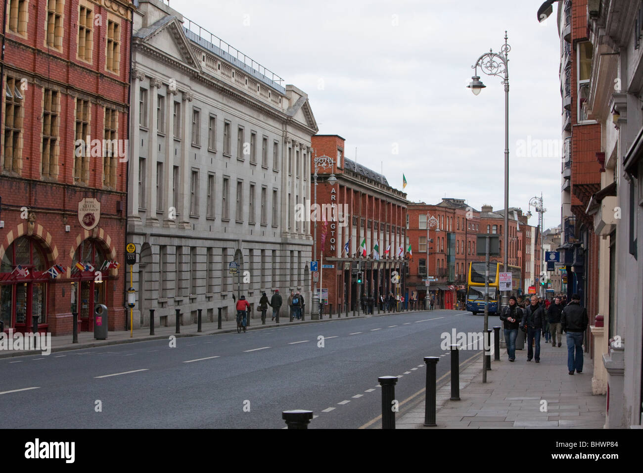 A street in Dublin, Ireland Stock Photo - Alamy